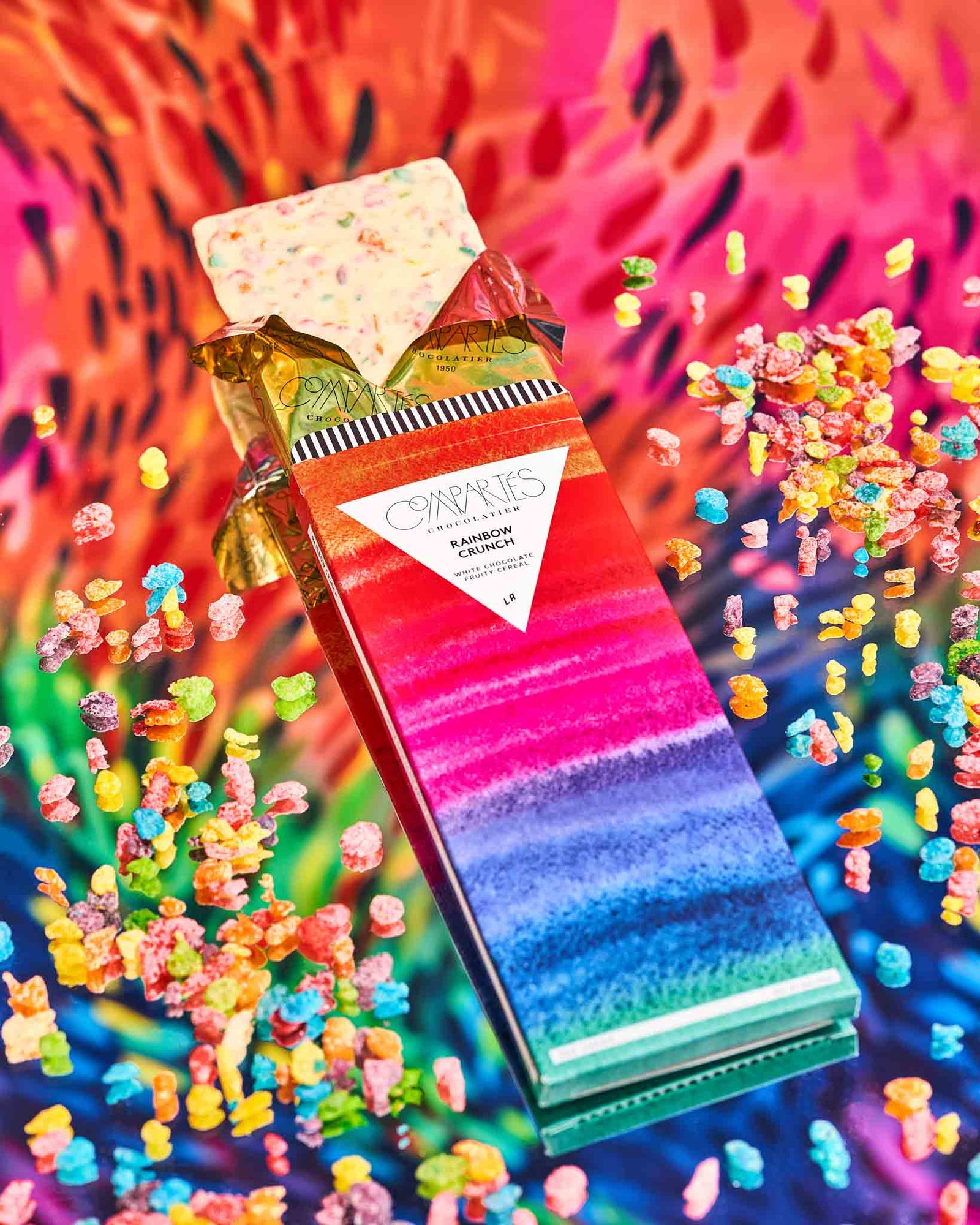 Rainbow Cereal Chocolate Bar - World's Best Chocolate Bars